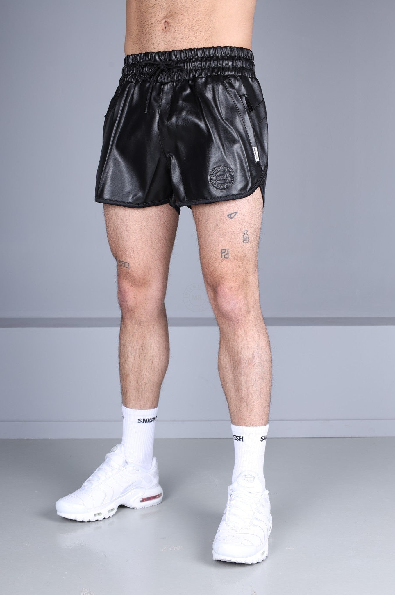 MR. 24 Tracksuit Mini Short - Black by MR. Riegillio