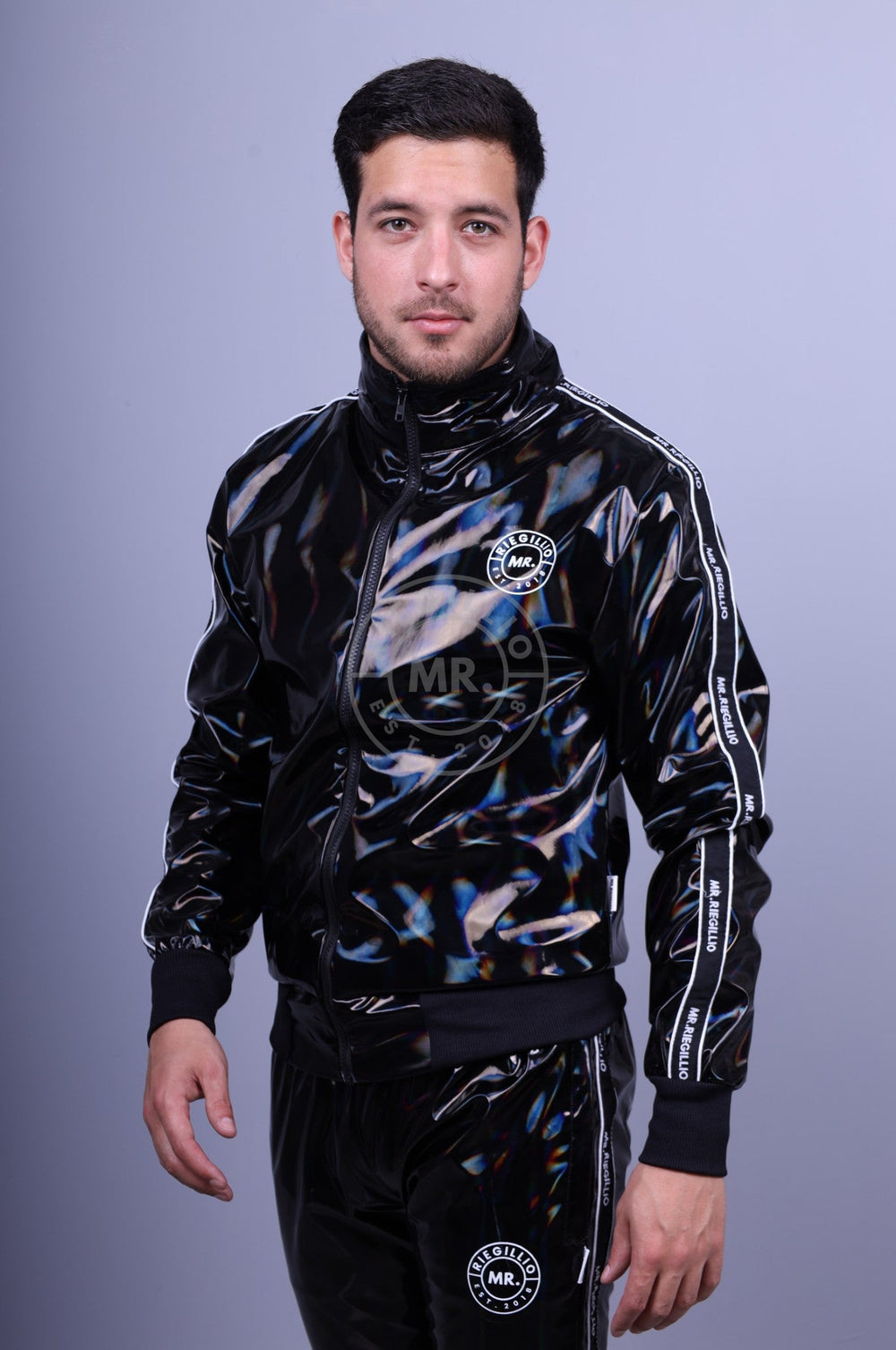 Shop shiny PVC jackets. PVC Fetish gear | MR. Riegillio