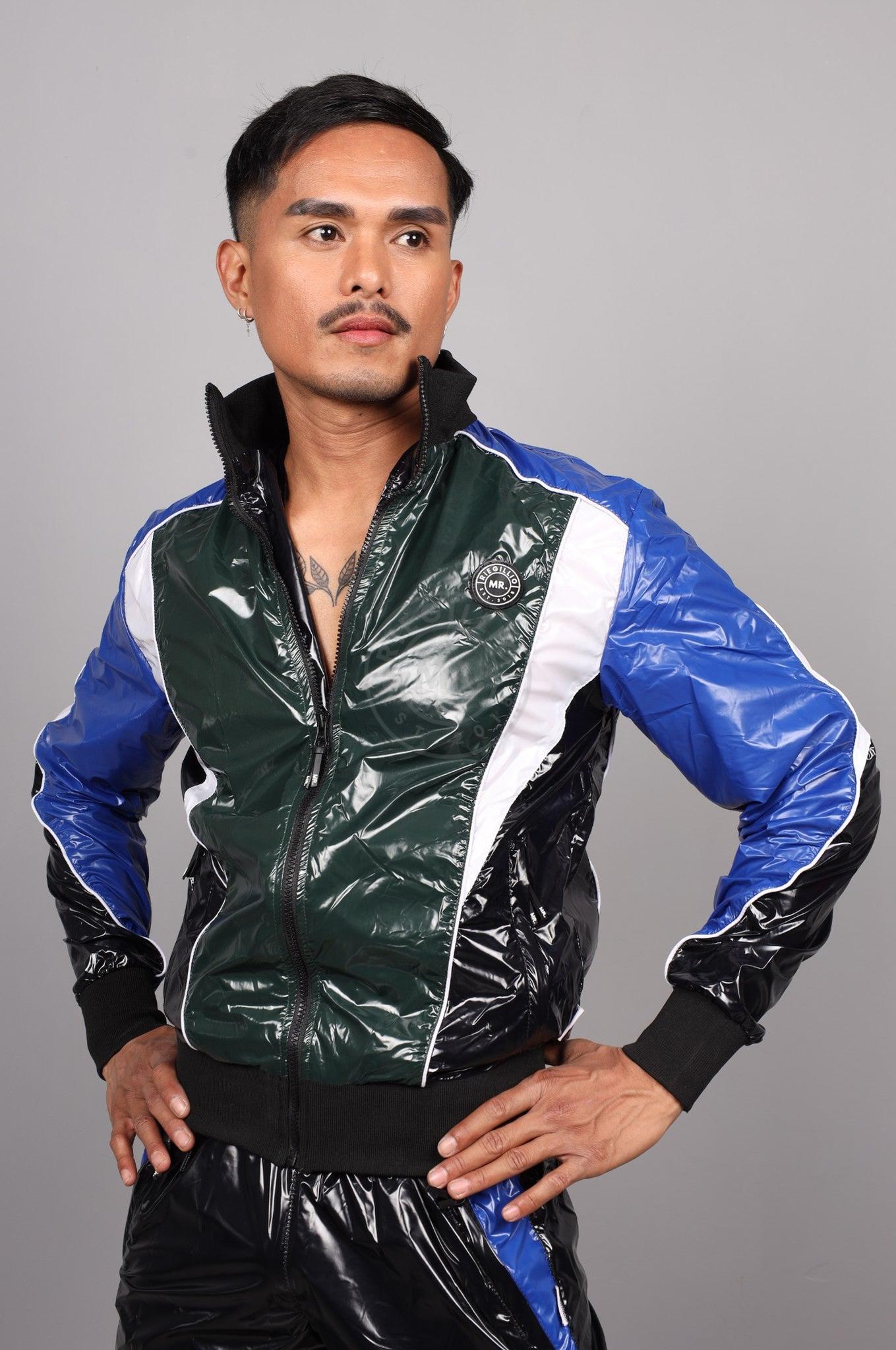 Shiny Nylon Tracksuit Jacket - SEVEN by MR. Riegillio